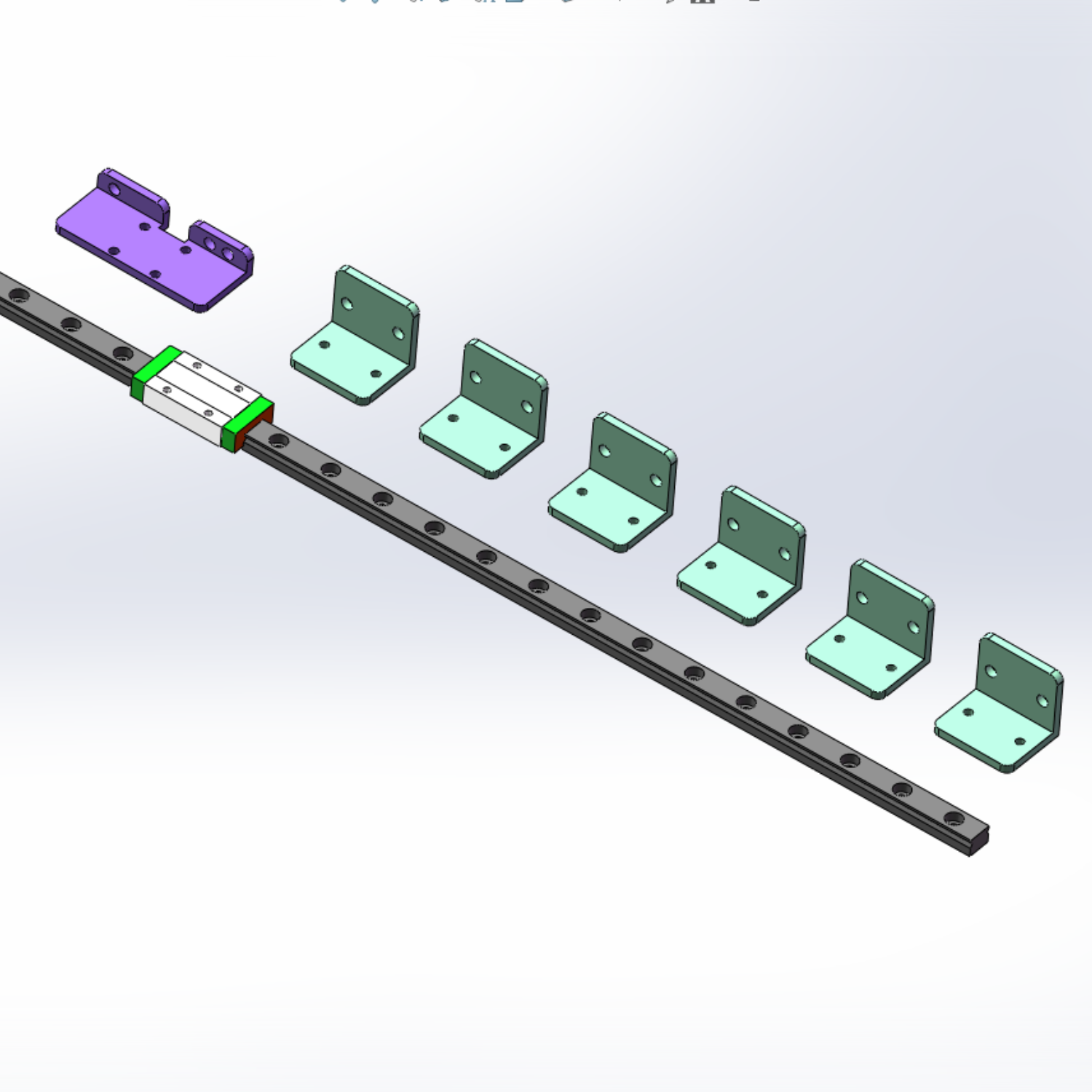 X Y Linear Rails for Creality Ender 3 Max 3D printer – TBStron3D