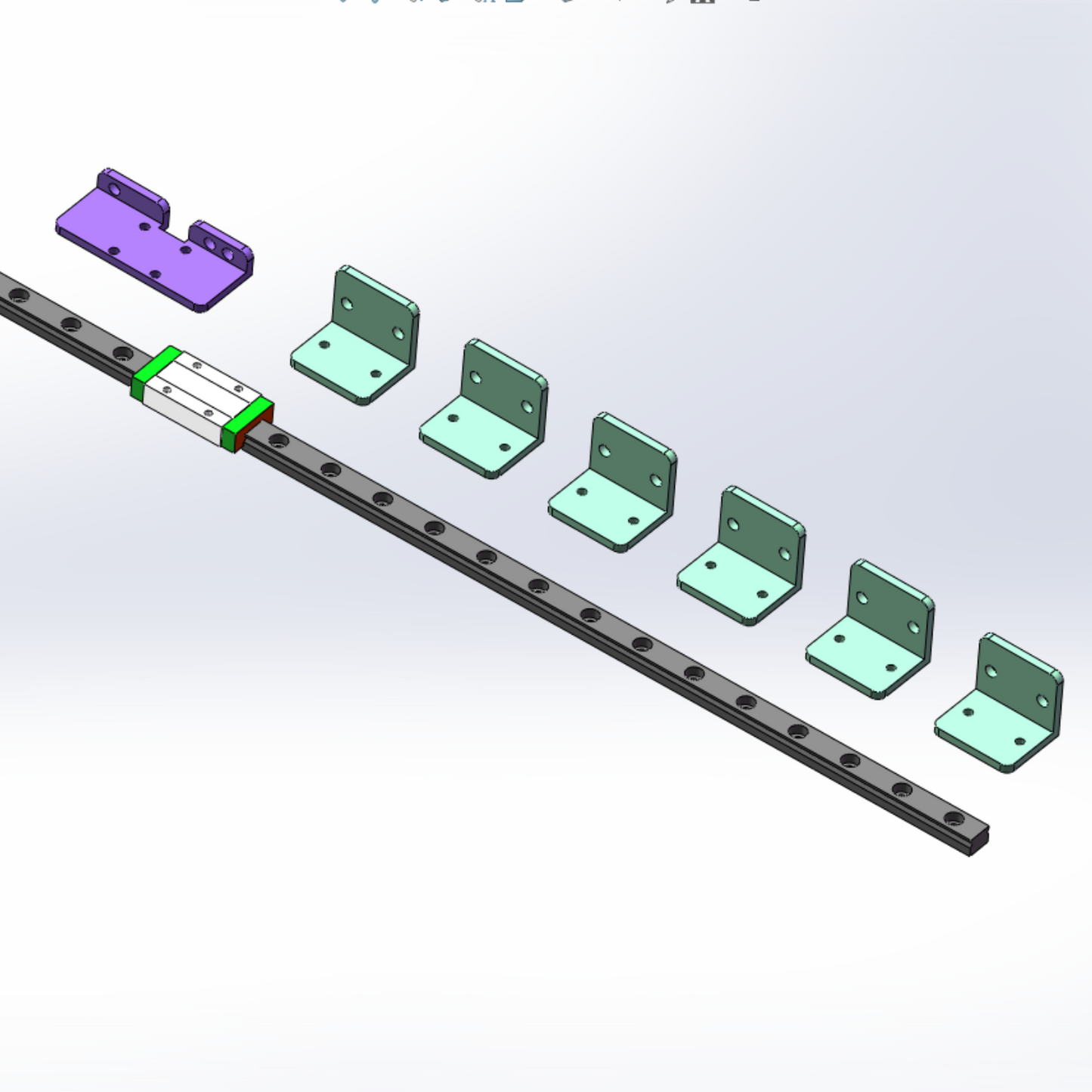 X Y Linear Rails for Creality Ender 3 Max 3D printer – TBStron3D